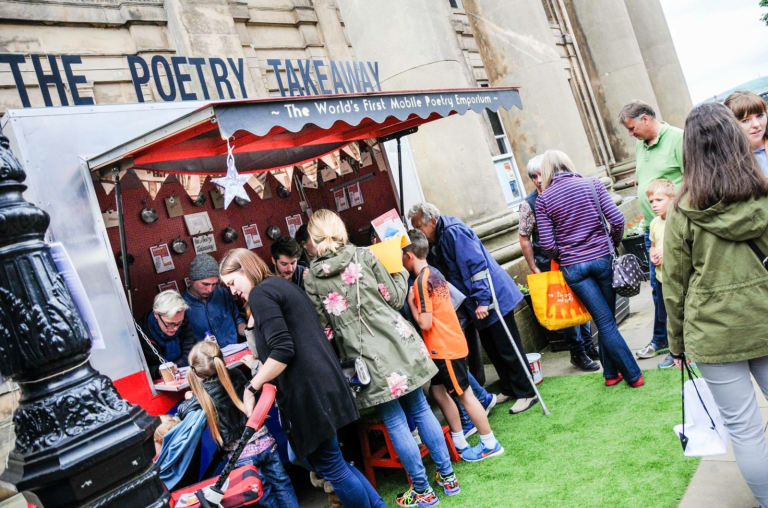 The Poetry Takeaway – the world's first mobile poetry emporium